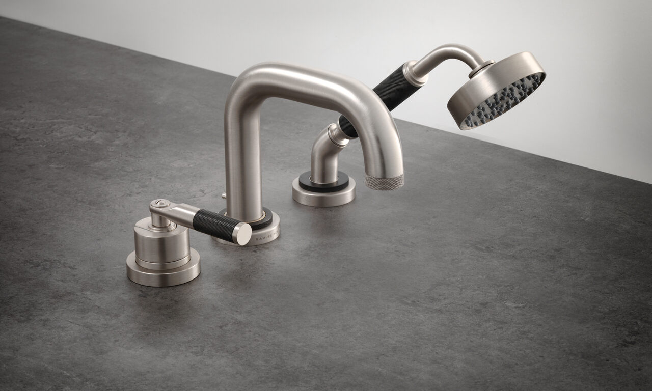 Stainless Steel with Matt Black - SSB - Samuel Heath UK